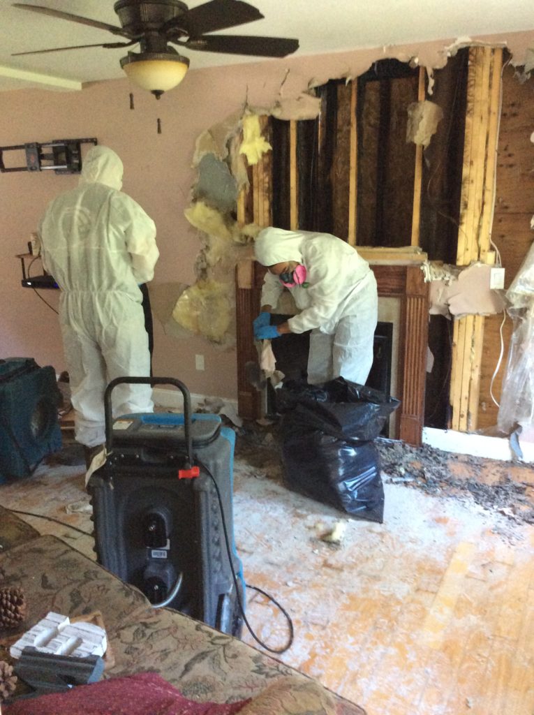 Water Damage from a Burst Pipe - New Hampshire - Soil-Away | NH, MA, ME